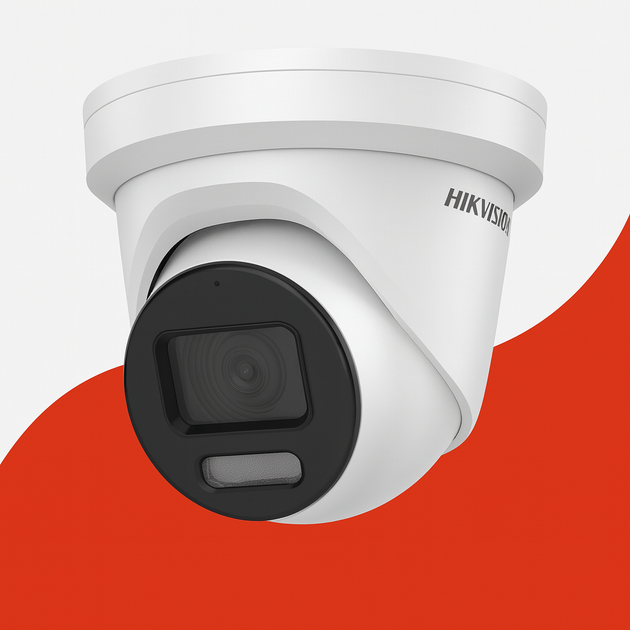 HIKVISION 8MP DS-2CD2387G2H-LIU SMART HYBRID COLORVU IP POE BUILT IN M