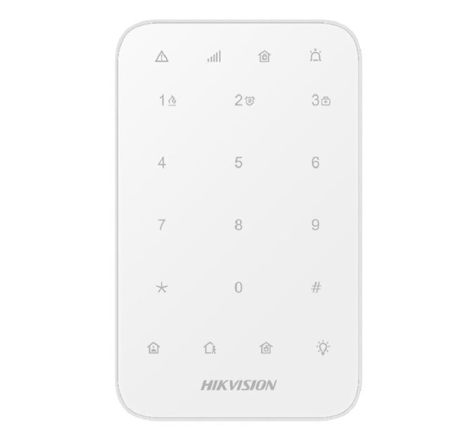 Hikvision DS-PK1-E-WE AX PRO Series Wireless LED Keypad
