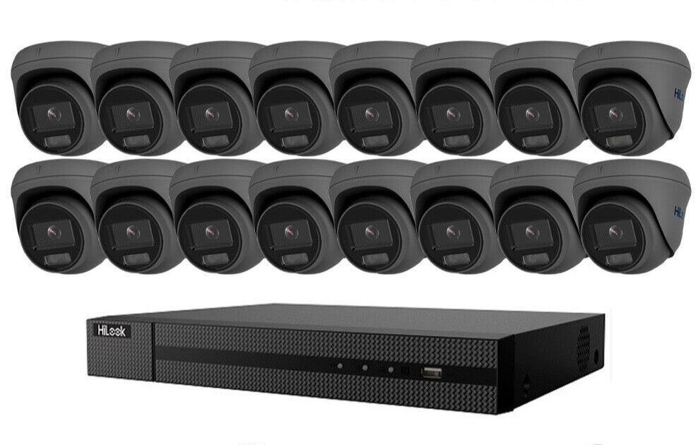 Hikvision Hilook ColorVu IP/POE Kit | 24/7 CCTV Camera System